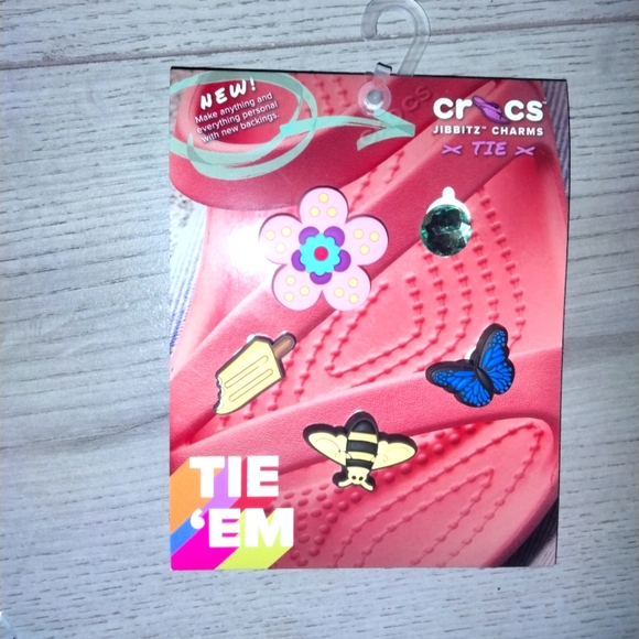 CROCS | Accessories | Jibbitz Crocs Show Charms Summer Fun New 5 Pack Nip Flower Gem Popsicle ...
